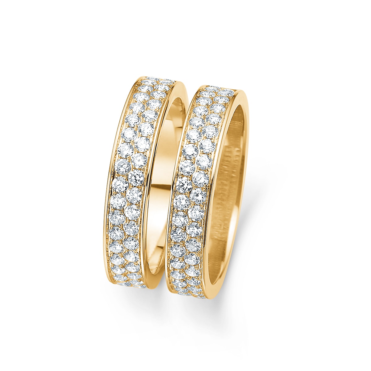 Twins, 14K guld ring m. brill | Dirks Jewellery – Dirks Jewellery